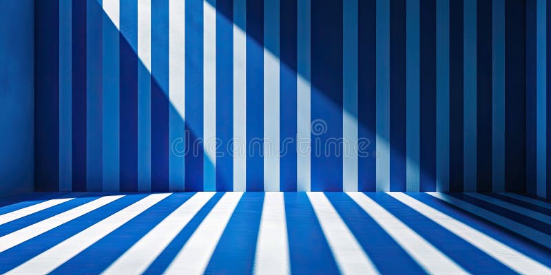 Vibrant Blue Striped Background for High-Resolution Projects Stock ...
