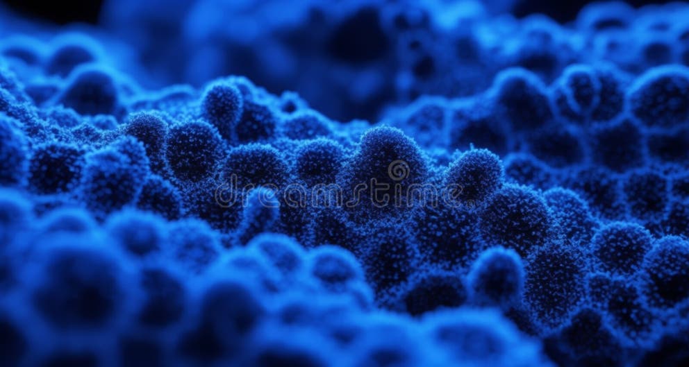 Vibrant Blue Underwater Scene with Bubbles Stock Illustration ...