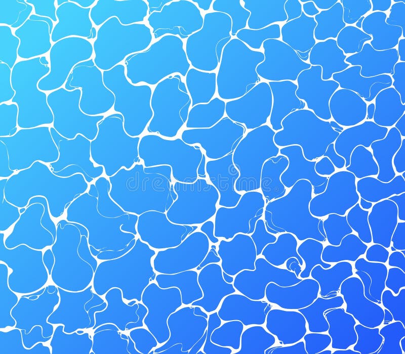 Vibrant Blue Water Ripple Pattern for Background Design Stock Vector ...