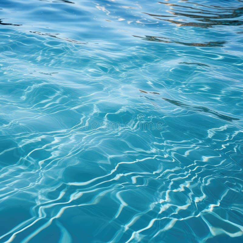 Vibrant Blue Waters stock illustration. Illustration of aquamarine ...