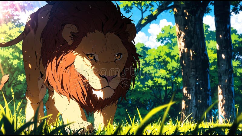Anime Lion Stock Illustrations – 2,992 Anime Lion Stock Illustrations ...