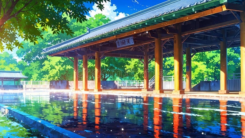 Pavilion Anime Stock Illustrations – 107 Pavilion Anime Stock ...