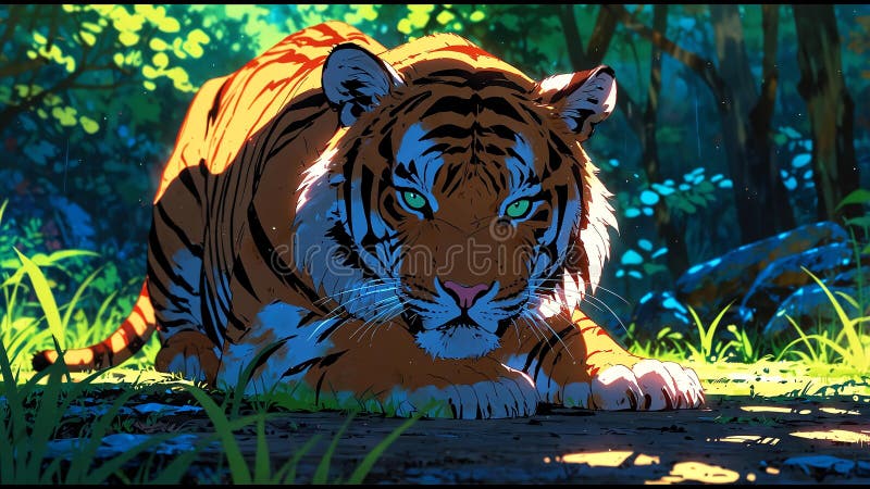 Tiger Anime Stock Illustrations – 2,535 Tiger Anime Stock Illustrations ...