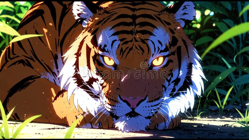 Tiger Anime Stock Illustrations – 2,535 Tiger Anime Stock Illustrations ...
