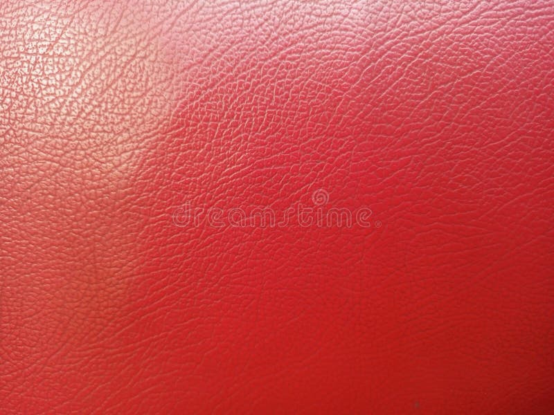 Vibrant Bright Red Leather Textured Surface Stock Photo - Image of ...