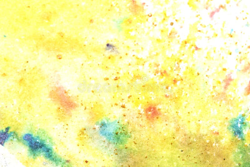 Vibrant Bright Watercolour Paint Splash Background Rainbow Powder Stock ...