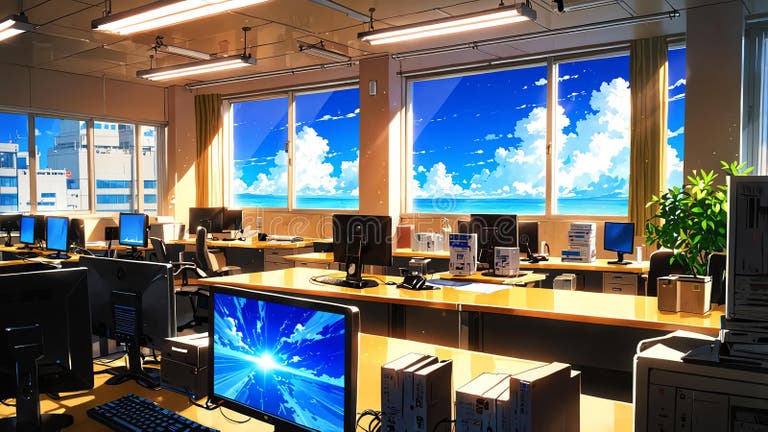 Workplace Anime Stock Illustrations – 417 Workplace Anime Stock ...
