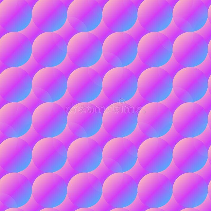 Vibrant Bubbles Seamless Texture Stock Vector - Illustration of print ...