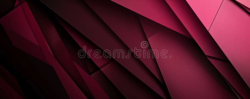 A Vibrant Burgundy Background with Sharp, Angular Lines and Shapes in ...