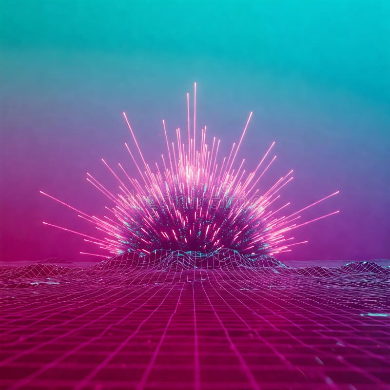 Pink Wireframe Data Stock Illustrations – 2,382 Pink Wireframe Data ...