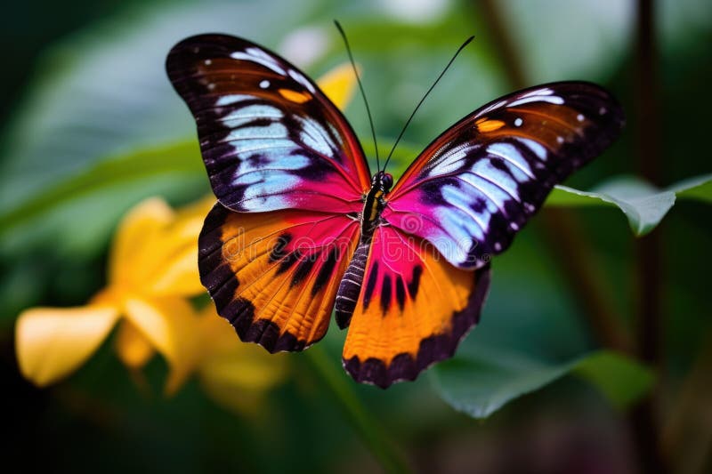Vibrant Butterfly stock photo. Image of vibrant, rock - 74523258