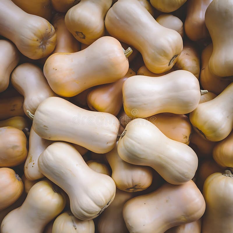 Vibrant Butternut Squash and Fresh Vegetables Rustic and Colorful Food ...