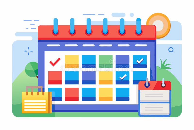 Schedule Managementschedule Stock Illustrations – 2 Schedule ...