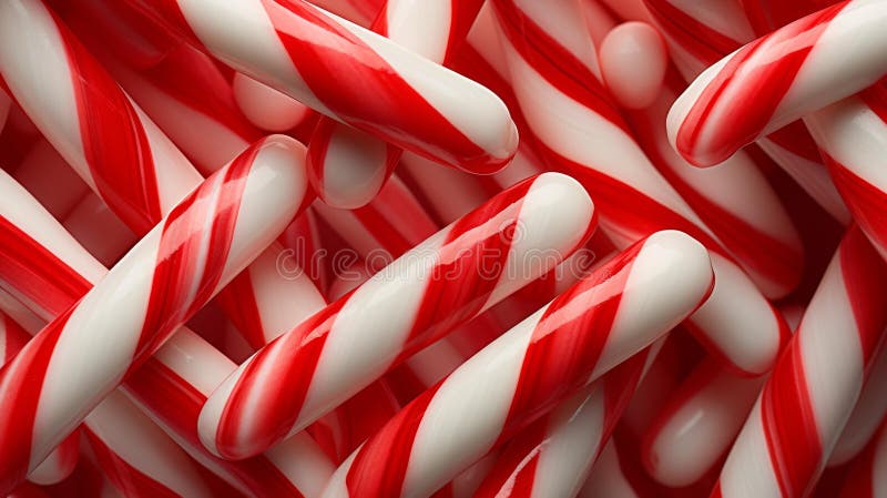 Vibrant Candy Cane Texture on a Festive Background, Highresolution ...