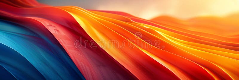 Vibrant and Captivating Display of a Rainbow of Colors Dancing Across a ...