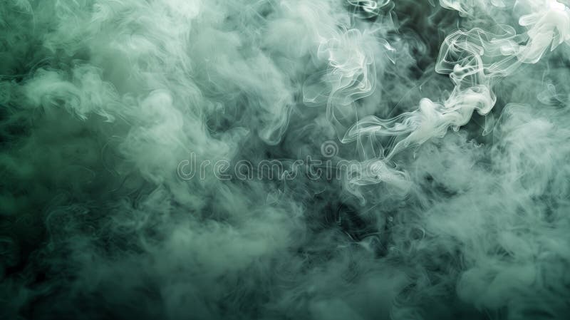 A Vibrant Capturing Dramatic Smoke Clouds, Brilliantly Lit in Gray and ...