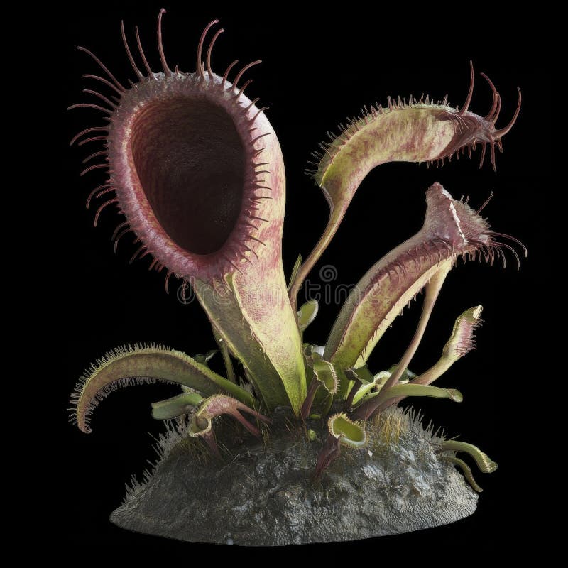 Vibrant Carnivorous Pitcher Plants Displaying Unique Shapes and Colors ...