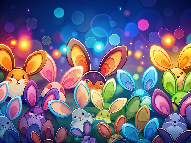 Vibrant Cartoon Ears Collection a Panoramic Array of Unique Designs for ...