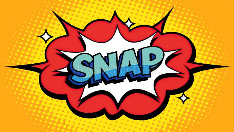 Vibrant Cartoon Text Explosion with Comic Book Style Effects Stock Illustration - Illustration ...