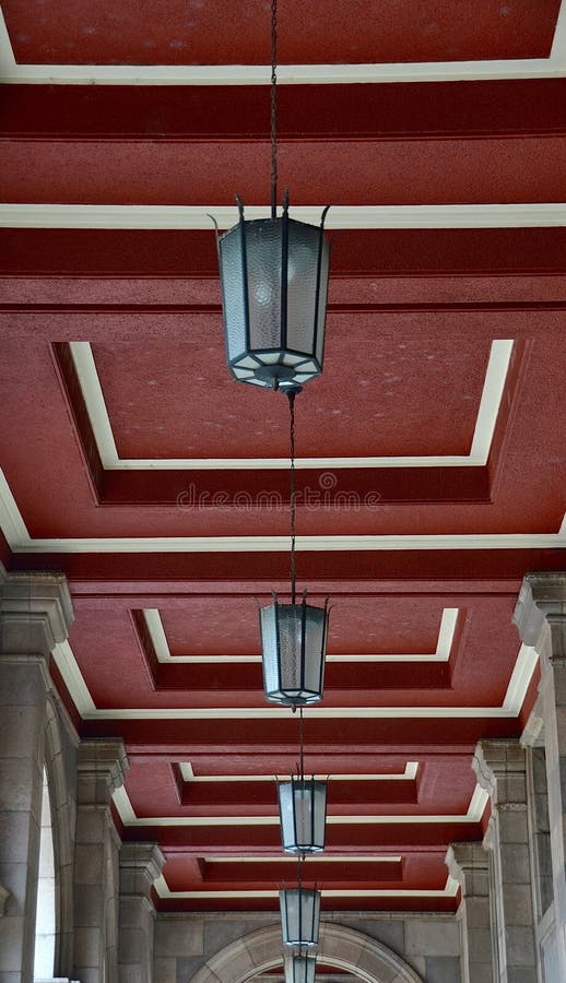 Vibrant Ceiling stock photo. Image of chain, vibrant - 68713882