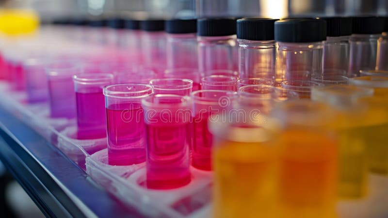 A Scientific Laboratory Border Frame Stock Illustration - Illustration ...