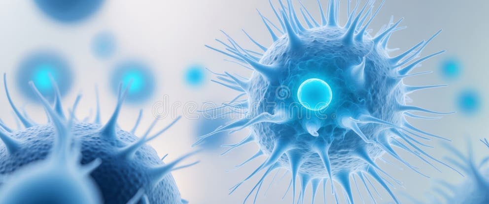 Vibrant Cell Structure Visualization with Illuminated Cell Membranes ...