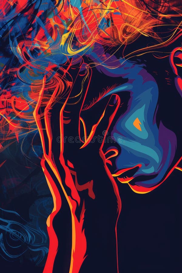 Vibrant and Chaotic, this Artwork Uses Intense Colors and Dynamic ...