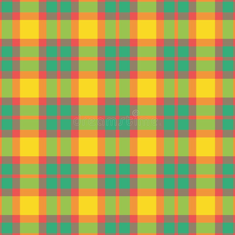 Vibrant Checkered Pattern in Sunny Hues. Perfect for Textile Design ...