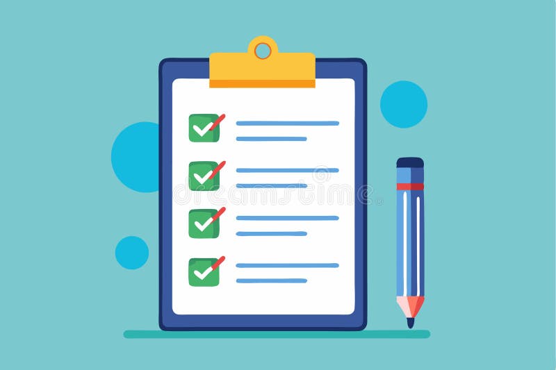 Checklist Shows Stock Illustrations – 1,534 Checklist Shows Stock ...