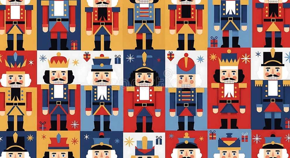 Various Nutcracker Characters Stock Illustrations – 7 Various ...