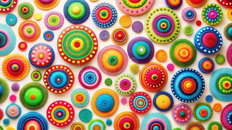 Vibrant Circle Patterns CloseUp Macro Photography for Stunning ...