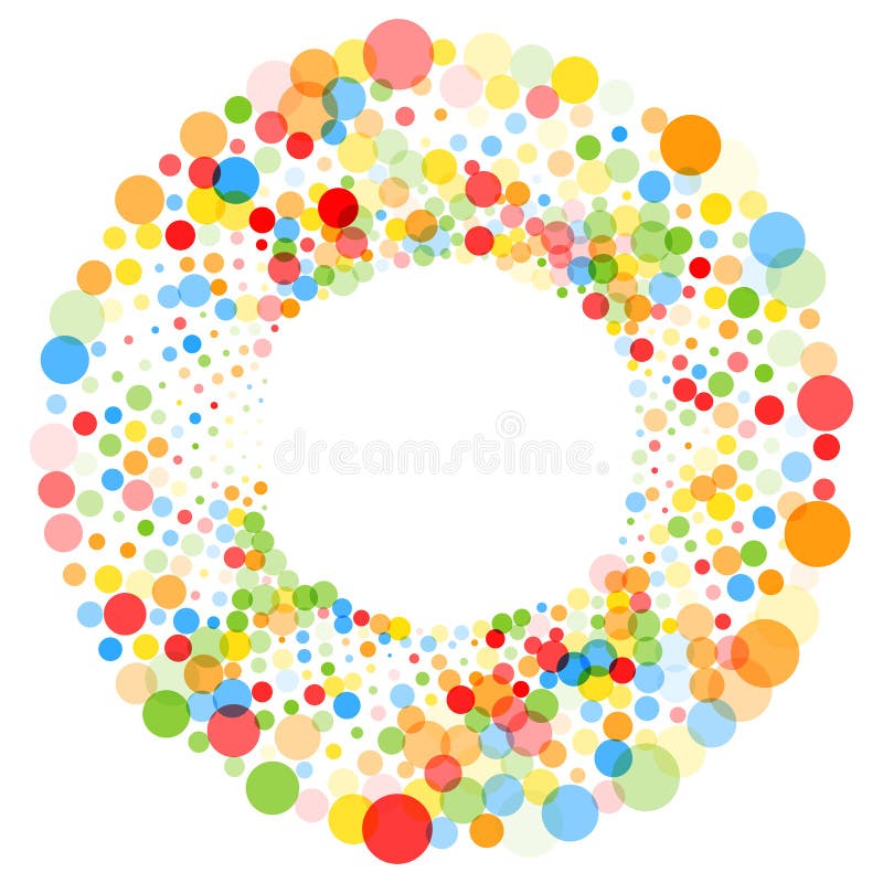 Random Multicolor Spots Stock Illustrations – 915 Random Multicolor ...