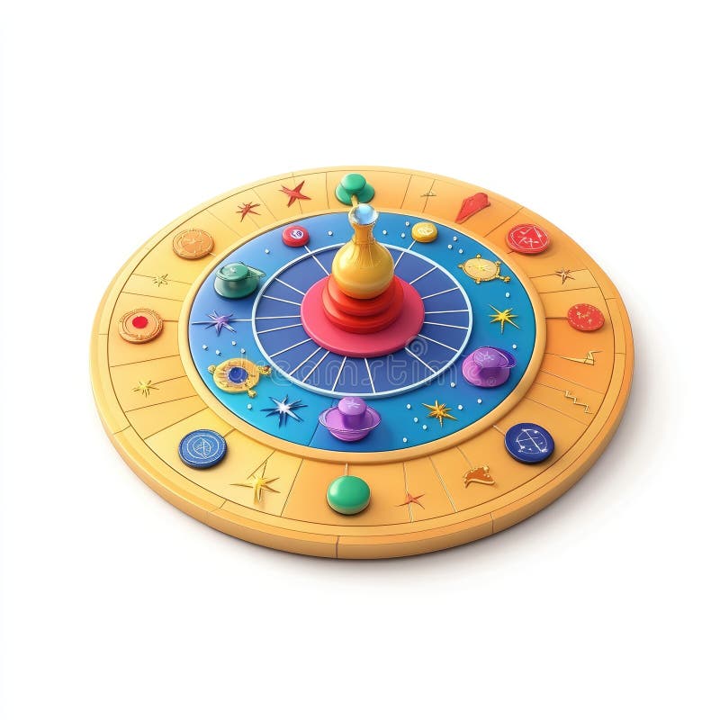 Circular Game Board Stock Illustrations – 1,365 Circular Game Board ...