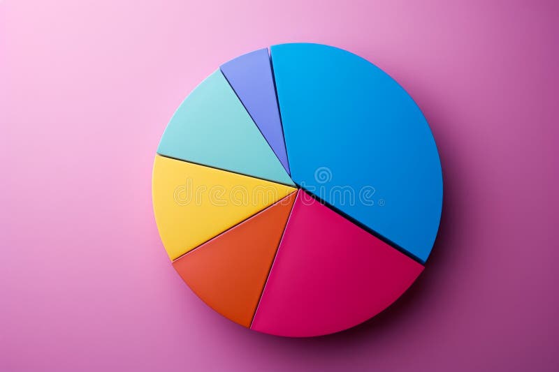 A Vibrant Circular Object Stands Out Against a Pink Background ...