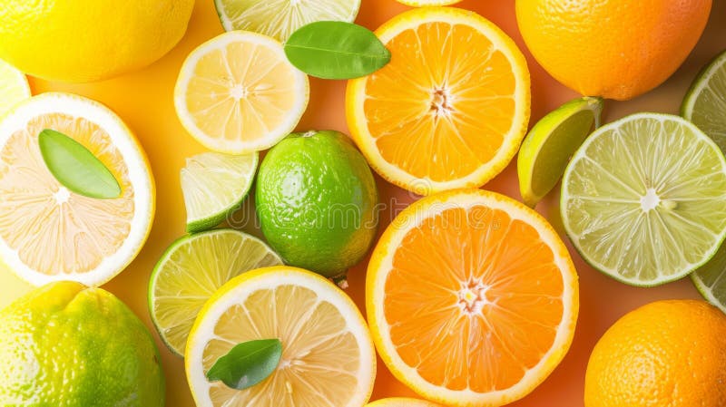 Vibrant Citrus and Floral Celebration: Perfect for Party Invitations ...