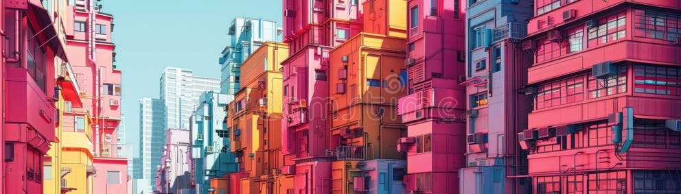A Vibrant Cityscape Evoking Inspiration through Its Dynamic ...