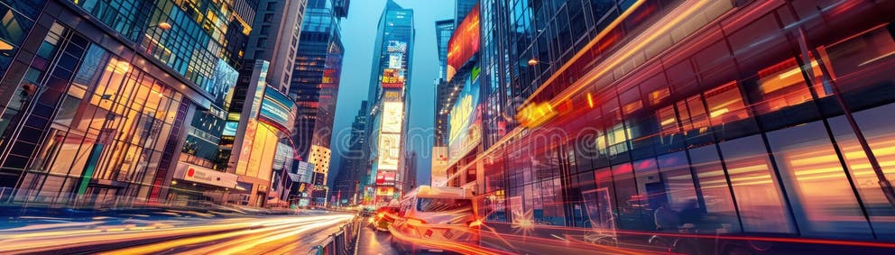 A Vibrant Cityscape Evoking Inspiration through Its Dynamic ...