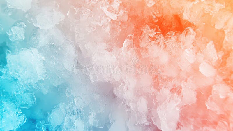 Vibrant Close Up of Crushed Ice Textures Stock Photo - Image of chill ...