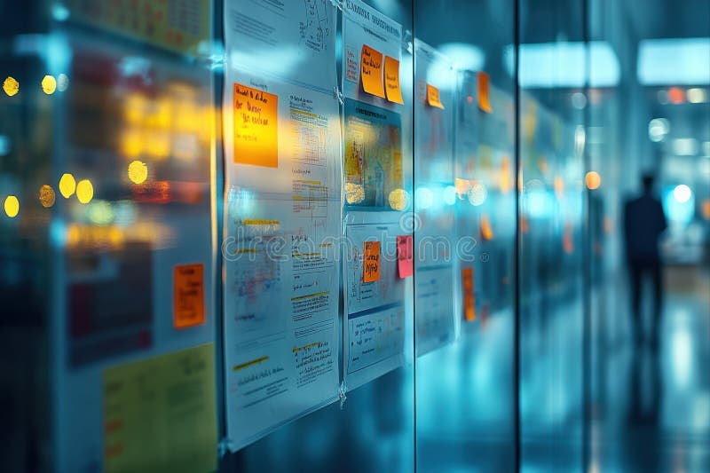 Team Collaboration Event Modern Office Visual Documentation Urban ...