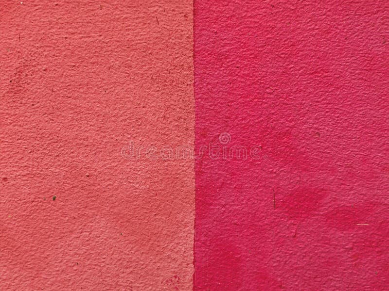 Textured Duo-Tone Wall: Salmon and Fuchsia Stock Image - Image of block ...