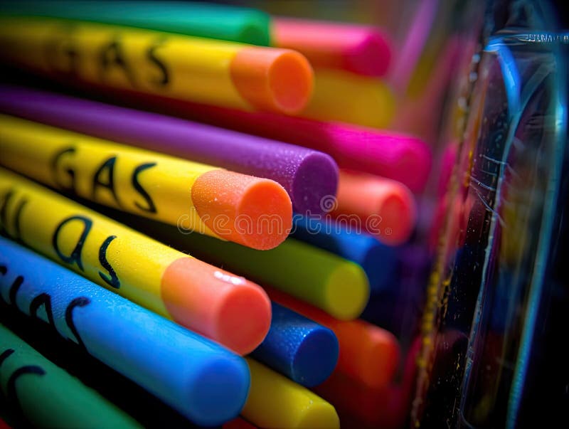 Colorful Sticky Note with the Word Goals Stock Illustration ...