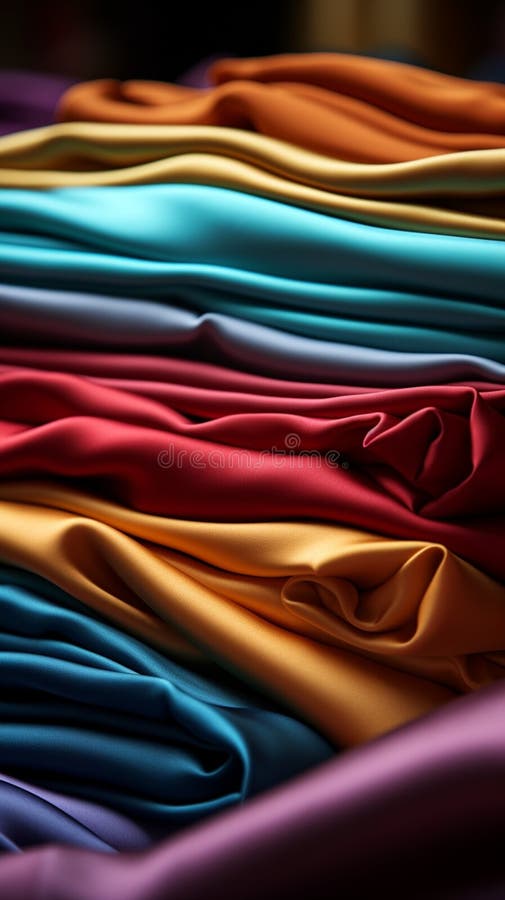 Vibrant Cloth Catalog Highlights Diverse Textures Against Matting ...