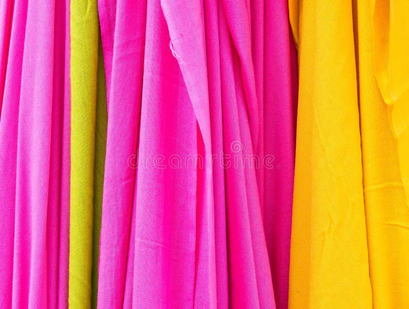 Vibrant cloths stock photo. Image of cotton, garments - 45576726