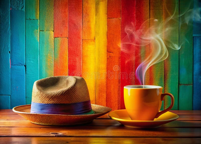 Vibrant Coffee Hat Photography Mastering the Rule of Thirds for ...