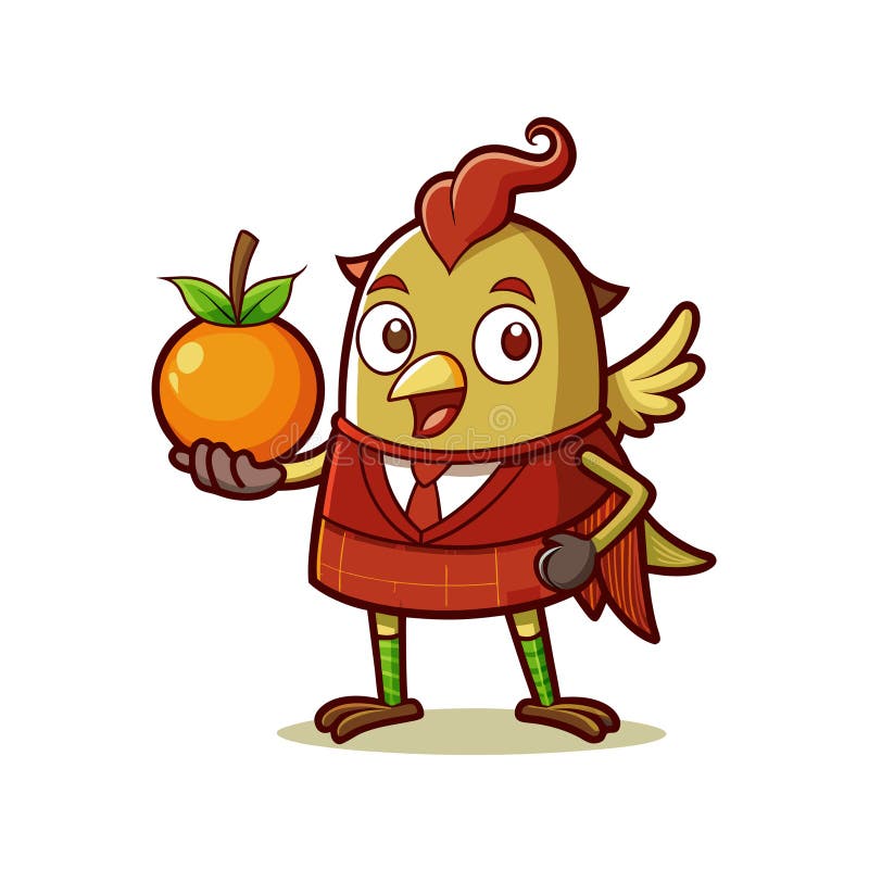 Vibrant Cold Bell Pepper Bird Artwork Stock Illustration - Illustration ...