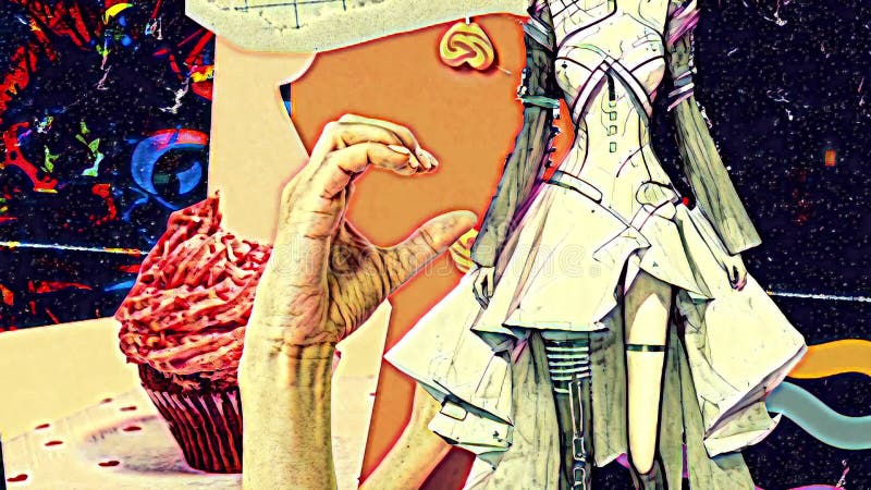 Animation - Fashion Design and Sweet Treats Stock Footage - Video of ...