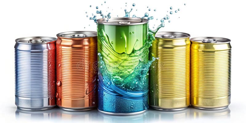 Fresh Clean Water Clip Art Transparent Water Bottle Can and Beverage ...