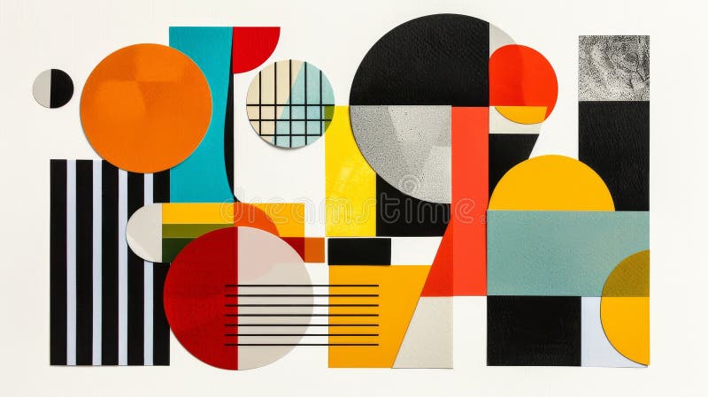 A Vibrant Collection of Colorful Abstract Shapes and Unique Patterns ...