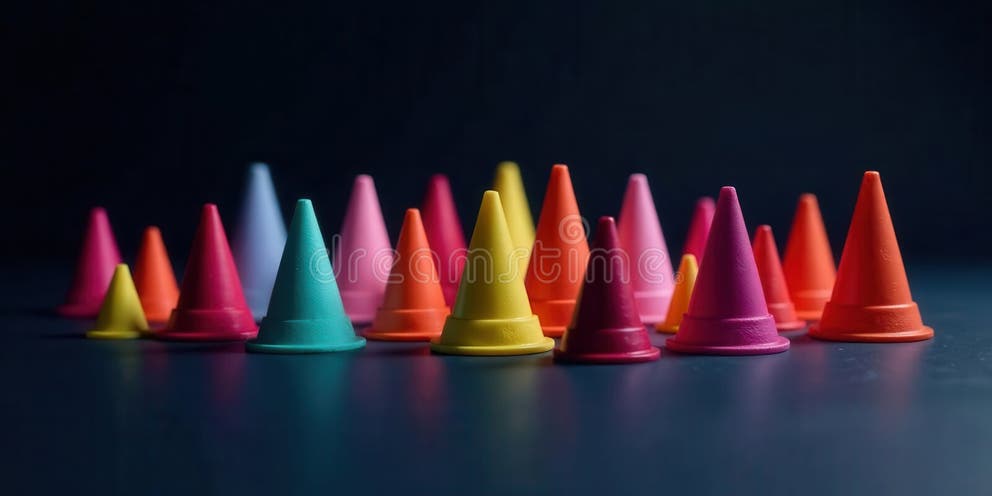 Conical Shapes Pattern Stock Illustrations – 748 Conical Shapes Pattern ...