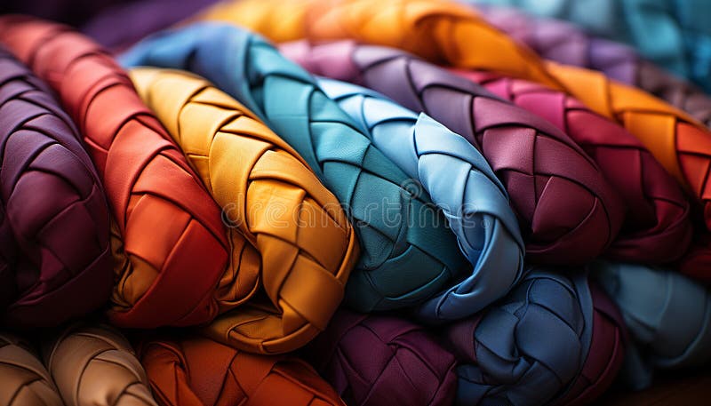 A Vibrant Collection of Colorful Textiles, Patterns, and Materials ...